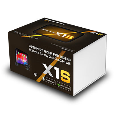 หน้าจอติดมอเตอร์ไซค์ยี่ห้อ Motovision รุ่น X1S